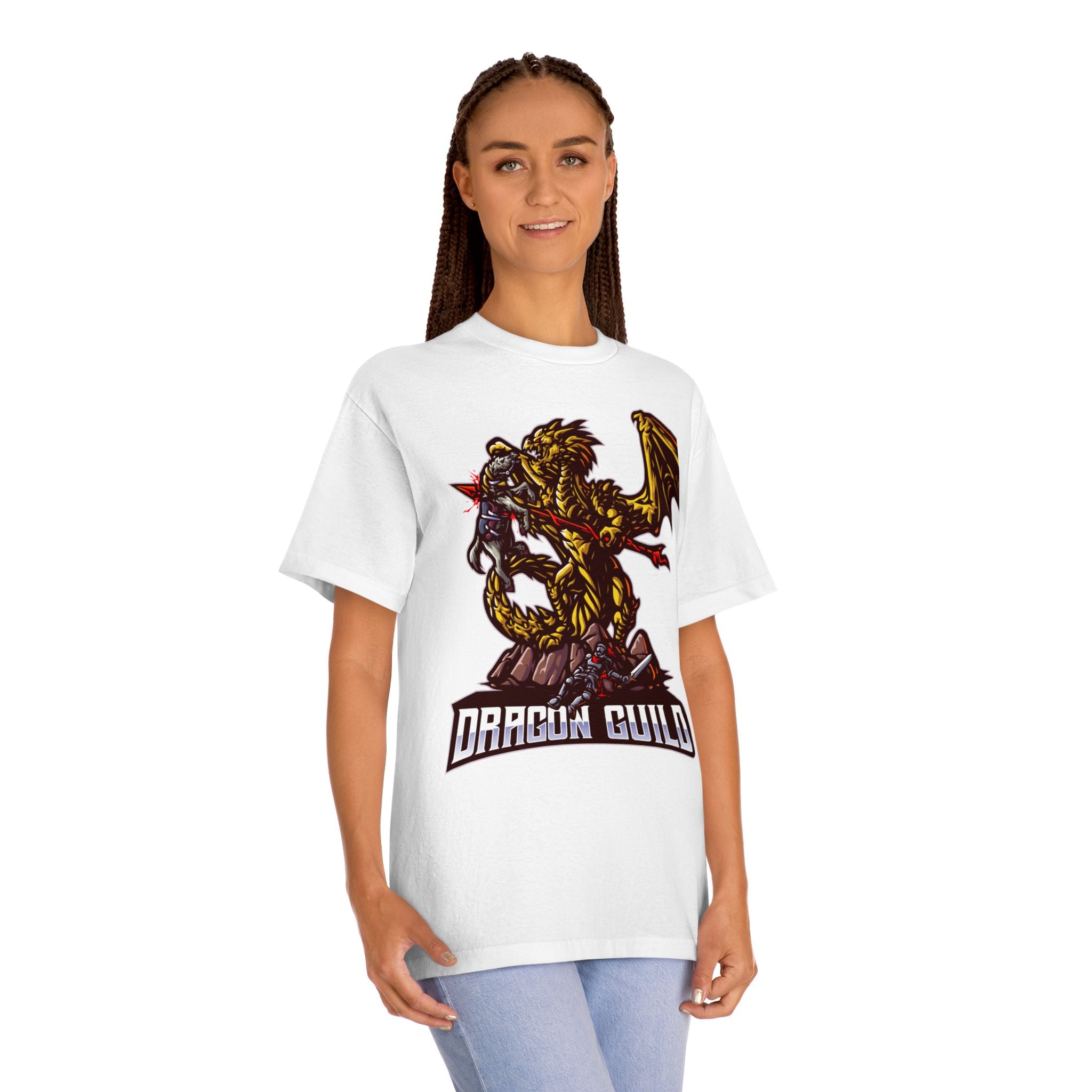 Gold Dragon guild Logo T-Shirt – Dragon Guild