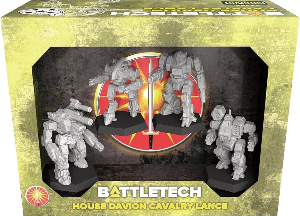 Battletech House Davion Cavalry Lance – Dragon Guild